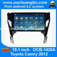 China Ouchuangbo car stereo Toyota Camry 2012 support android 4.2 gps navigation mp3 bluetooth supplier