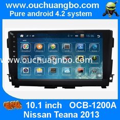 China Ouchuangbo Nissan Teana 2013 android car media support gps navigation bluetooth wifi mp3 player supplier