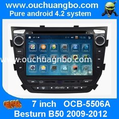 China Ouchuangbo android 4.2 Besturn B50 2009-2012 car audio player with bluetooth gps navigation system radio mp3 mp4 supplier