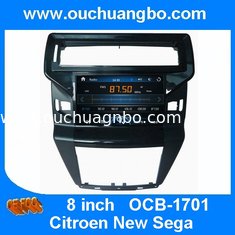 China Ouchuangbo wholesaler car dvd gps radio sat navi Citroen New Sega support BT canbus USB factory price OCB-1701 supplier
