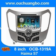 China Ouchuangbo Auto oem multimedia audio DVD GPS navi Haima S7 support iPod AUX MP3 factory price supplier