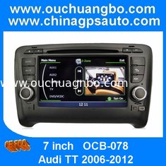 China Ouchuangbo GPS Navigation 1G CPU 1080P 3G Host TV Audi TT 2006-2012 HD Screen S100 System DVR Video Player OCB-078C supplier