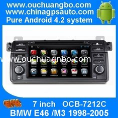 China BMW E46 /M3 1998-2005 DVD radio with Android 4.2 system gps navigation iPod OCB-7212C supplier