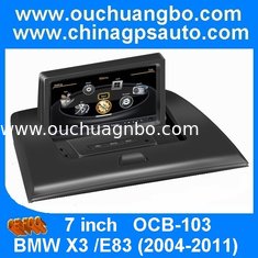 China Ouchuangbo S100 Car Pc DVD Navi for BMW X3 /E83 (2004-2011) GPS 3G Wifi Multimedia System supplier