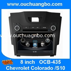 China Ouchangbo car DVD gps navi head unit Chevrolet Colorado S10 support DVR MPEG4 BT phonebook supplier