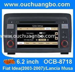 China Ouchuangbo autoradio DVD stereo navi for Fiat Idea Lancia Musa 2004-2008 USB SD MP3 SWC supplier