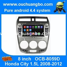 China Ouchuangbo Car DVD GPS Navigation Stereo System for Honda City 1.5L 2008-2012 Android 4.4 supplier