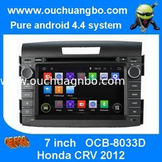 China Ouchuangbo GPS Navigation Stereo Android 4.4 System Honda CRV 2012 DVD Multimedia Kit Radio Player OCB-8033D supplier
