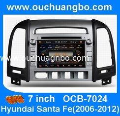 China ouchuangbo dvd player for Hyundai Santa Fe 2006-2012 with TV iPod video auto accessories OCB-7024 supplier