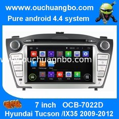 China Ouchuangbo gps navi DVD Player for Hyudai Tucson /IX35 2009-2012 Pure Android 4.4 3G Wifi supplier