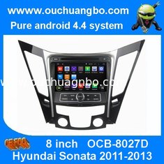 China Ouchuangbo Car GPS Navigation iPod USB Hyundai Sonata 2011-2013 Android 4.4 DVD Multimedia System OCB-8027D supplier