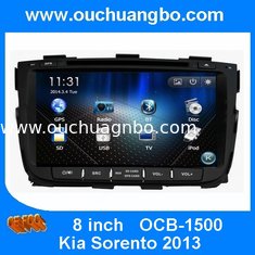 China Ouchuangbo car Radio DVD for Kia Sorento 2013 GPS Sat Nav Multimeia Kit iPod USB Italy map supplier