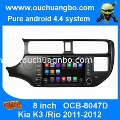 China Ouchuangbo Car Radio Head Unit Stereo DVD Player for Kia K3 /Rio 2011-2012 Android 4.4 GPS iPod USB OCB-8047D supplier