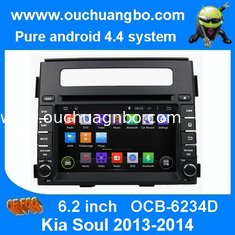 China Ouchuangbo Auto GPS Navigation Stereo Radio for Kia Soul 2013-2014 DVD Radio 3G Wifi Video Android 4.4 System OCB-6234D supplier