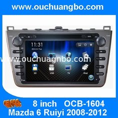 China Ouchuangbo Car Head Unit GPS Navi DVD System for Mazda 6 Ruiyi 2008-2012 Auto Radio Stereo supplier