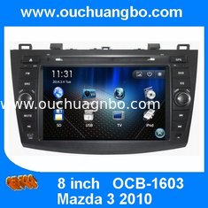 China Ouchuangbo Auto GPS Navigation for Mazda 3 2010 Car Multimedia Stereo DVD System  iPod USB TV supplier