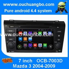 China Ouchuangbo Car Radio Multimedia Kit Stereo DVD Player Android 4.4 for Mazda 3 2004-2009 OCB-7003D supplier