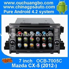 China Ouchuangbo Auto GPS DVD Stereo System for Mazda CX5 (2012-) Android 4.2 3G Wifi Bluetooth Radio Player OCB-7005C supplier