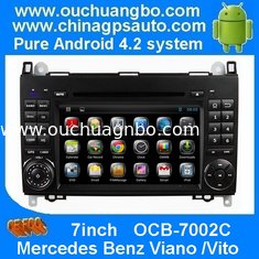 China Ouchuangbo Android 4.2 GPS Radio Stereo for Mercedes Benz Viano Vito Auto Radio BT 3G Wifi CAN BUS OCB-7002C supplier