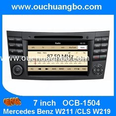 China Ouchuangbo Auto Radio DVD System for Mercedes Benz W211 /CLS W219 GPS Navigation iPod USB 3G Wifi BT  OCB-1504 supplier