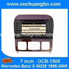 China Ouchuangbo Auto GPS Navigation for Mercedes Benz S W220 1998-2005 USB iPod DVD Radio Stereo System OCB-1505 supplier