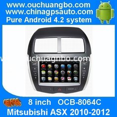 China Ouchuangbo Pure Android 4.2 Car GPS Navi for Mitsubishi ASX 2010-2012 with DVD Stereo Bluetooth iPod OCB-8064C supplier