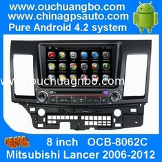China Ouchuangbo Auto Radio Android 4.2 System for Mitsubishi Lancer 2006-2012 Car GPS Bluetooth DVD Player OCB-8062C supplier