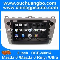 China Ouchuangbo Auto GPS Navigation for Mazda 6 /Mazda 6 Ruiyi /Mazda 6 Ultra Car Radio DVD VCD USB SWC OCB-8001A supplier