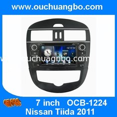 China Ouchuangbo autoradio DVD stereo audio navigation Nissan Tiida 2011 Uruguay map usb BT SD supplier