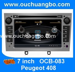 China Ouchuangbo S100 A8 Dual Core 7&amp;quot;DVD Player For Peugeot 408 Car GPS Navi Multimedia System supplier