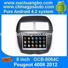 China Ouchuangbo Car Radio GPS Navigation for Peugeot 4008 2012 Auto DVD USB TV 3G Wifi Android 4.2 System OCB-8064C supplier