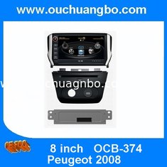 China Ouchuangbo Auto DVD Multimedia Radio for Peugeot 2008 3G Wifi GPS Navigation iPod SWC S100 Platform OCB-374 supplier