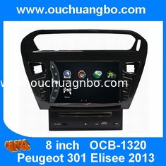 China Ouchuangbo autoradio gps sat navi Peugeot 301 Elisee 2013 support french BT factory price supplier