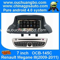 China Ouchuangbo DVD GPS Navigation for S150 Android 4.0 System 3G Wifi Radio Player Renault Megane III(2009-2011) OCB-145C supplier