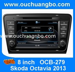 China Ouchuangbo stereo satnavi car kit S100 Skoda Octavia 2013-2015 with USB 1080P Czech map supplier