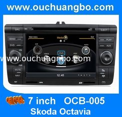 China Ouchuangbo S100 DVD gps audio player Skoda Octavia with BT AUX 20 disc super quality OCB-005 supplier