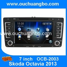 China Ouchuangbo Auto GPS Navigation for Skoda Octavia 2013 DVD Radio Player iPod USB TV OCB-2003 supplier