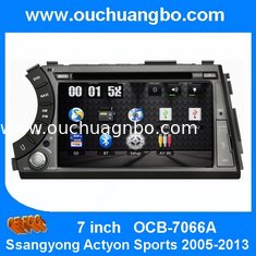 China Ouchuangbo Head Unit DVD Player for Ssangyong Actyon Sports 2005-2013 GPS Navi USB iPod SWC OCB-7066A supplier