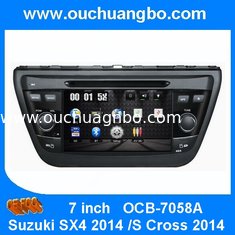 China Ouchuangbo Car GPS DVD Stereo for Suzuki SX4 2014 /S Cross 2014 USB iPod Radio Player OCB-7058A supplier
