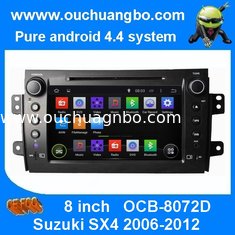China Ouchuangbo Auto Stereo DVD Multimedia Kit for Suzuki SX4 2006-2012 Android 4.4 GPS Nav Radio Player OCB-8072D supplier