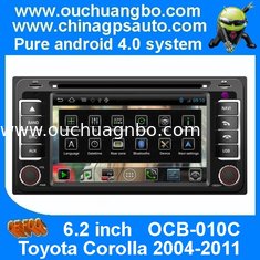 China Ouchuangbo Auto GPS Navigation Android 4.0 for Toyota Corolla 2004-2011 S150 DVD Navi DSP sound-effects OCB-010C supplier