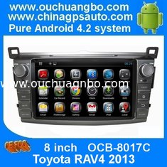 China Ouchuangbo Auto Stereo DVD Multimedia Kit for Toyota RAV4 2013 Android 4.2 GPS Navigation iPod USB SD 3G Wifi OCB-8017 supplier