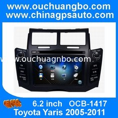 China Ouchuangbo Car PC Stereo Radio DVD for Toyota Yaris 2005-2011 black sliver SD Morocco map supplier