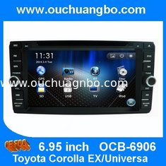 China Ouchuangbo wholesaler autoradio dvd GPS sat navi media player Toyota Corolla EX support US supplier