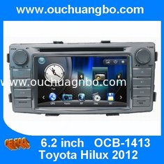 China Ouchuangbo audio gps radio sat navi Toyota Hilux 2012 iPod SWC Namibia map DHL free ship supplier