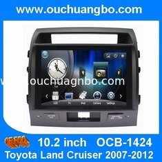 China Ouchuangbo 10.2 inch Toyota Land Cruiser 2007-2012 car stereo DVD audio free Kenya map supplier