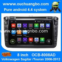China Ouchuangbo Auto Radio Stereo GPS Navigation for Volkswagen Sagitar /Touran 2006-2012 Android 4.4 3G Wifi OCB-8008AD supplier