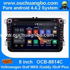 China Ouchuangbo Pure Android 4.4 DVD Radio Stereo Bluetooth USB for Volkswagen Golf MK5 /Caddy supplier