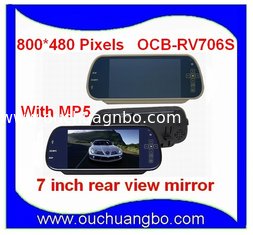 China Ouchuangbo car camera Rearview Mirror waterproof Parking Back Up with LCD screen MP5 two-w supplier