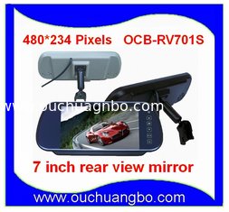 China Ouchuangbo 7 Inch 480 x 243 TFT LCD Car Rear View Mirror Parking Rearview Monitor supplier